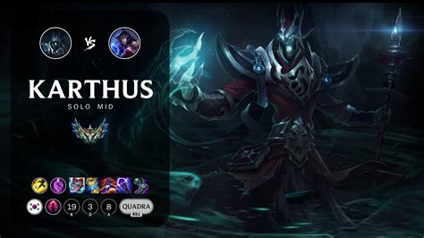 Karthus Mid Vs Ahri Kr Challenger Patch 1324 Youtube