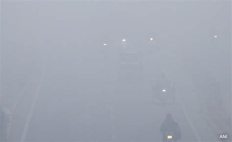Delhi Fog Alert Delhi Records Coldest Morning This Winter At 39