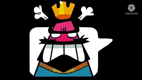 Clash Royale Angry King Emote Bass Boosted Youtube