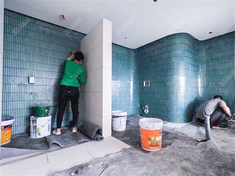 Project Kit Kat Tile Makes Fun In The Bathroom Finger Mosaic Tiles