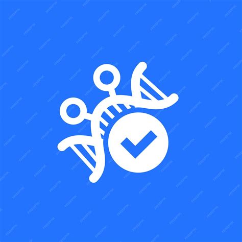 premium vector genetic engineering dna modification icon