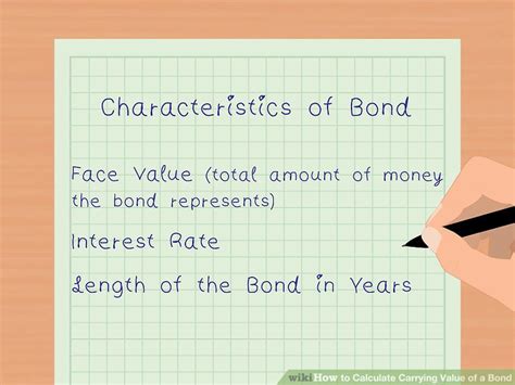 How To Calculate Carrying Value Of A Bond With Pictures