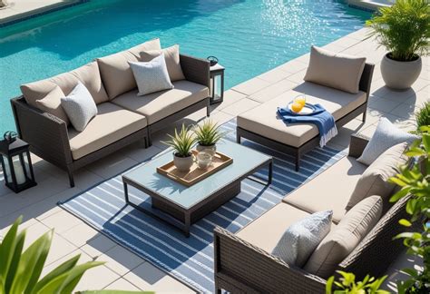 5 Poolside Furniture Ideas That Look High End But Are Budget Friendly