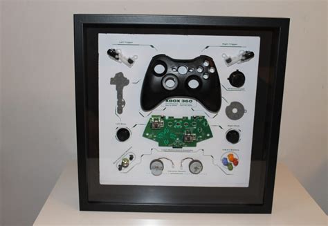 Xbox 360 Shadow Box Diorama Controller Game Console Frame Etsy
