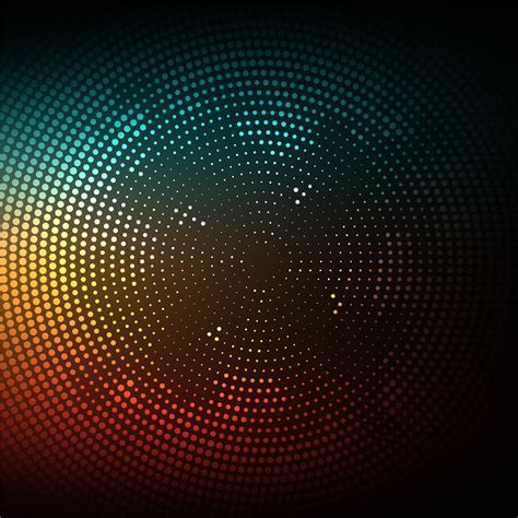 Abstract Colorful Circular Halftone Background 237629 Vector Art At Vecteezy