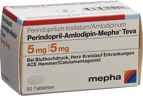 Perindopril Amlodipin Mepha Teva 5 5mg 30 Stück In Der Adler Apotheke
