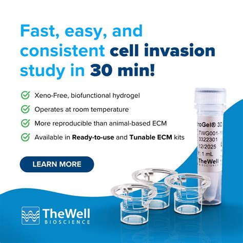 Thewell Bioscience On Linkedin Vitrogel Based Cell Invasion Assay Kits