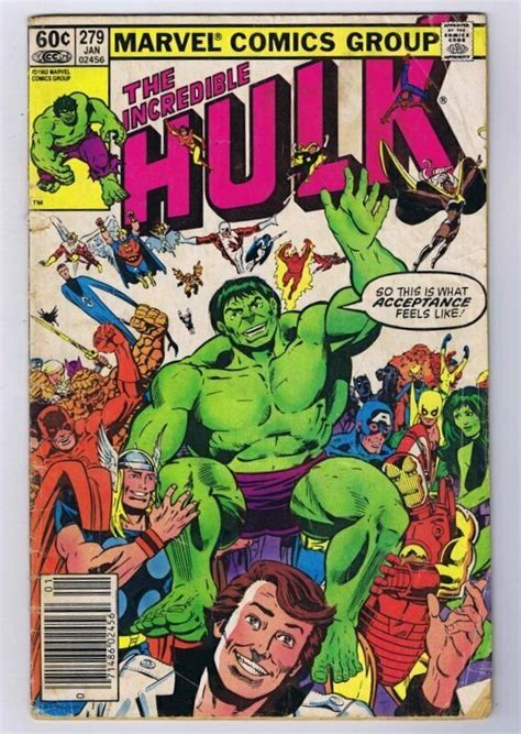 Incredible Hulk 279 Original Vintage 1983 Marvel Comics Parade Comic