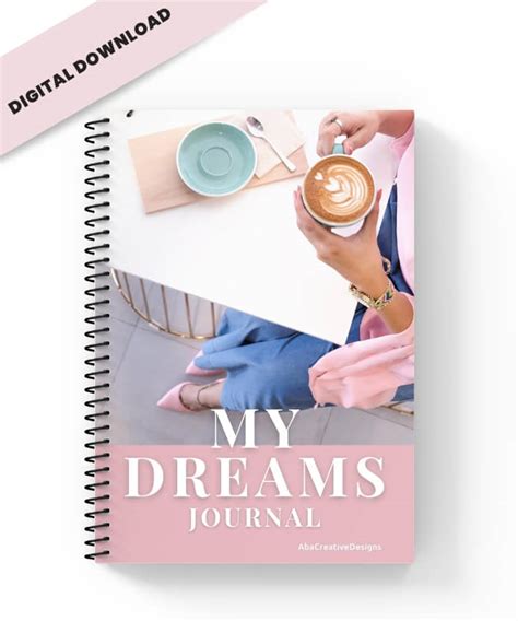 My Dreams Journal Christian Motivational And Printable Products