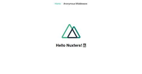Nuxtlabsmiddlewareanonymous Middleware Codesandbox
