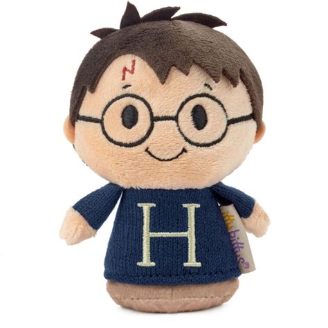 Itty Bittys® Harry Potter™ Harry In Blue H Sweater Plush Itty Bittys® Hallmark