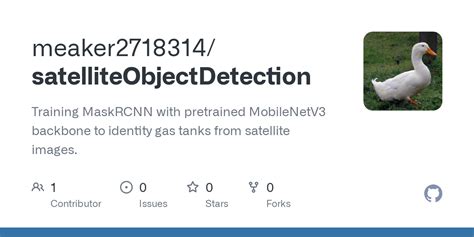 Github Meaker2718314satelliteobjectdetection Training Maskrcnn With Pretrained Mobilenetv3