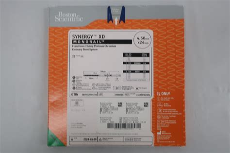 New Boston Scientific 394182445 Everolimus Eluting Platinum Chromium