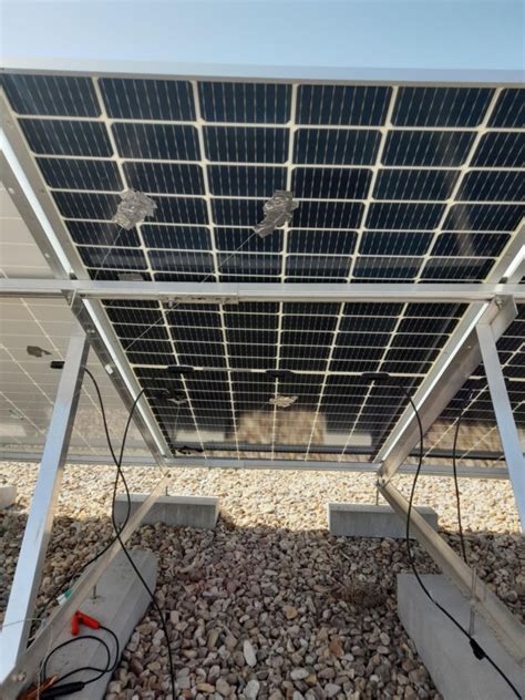 Mismatch Voltage Thermal Patterns In Half Cell Bifacial Technology