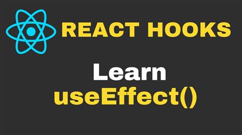 Learn Useeffect Hook In React Js React Hooks Youtube