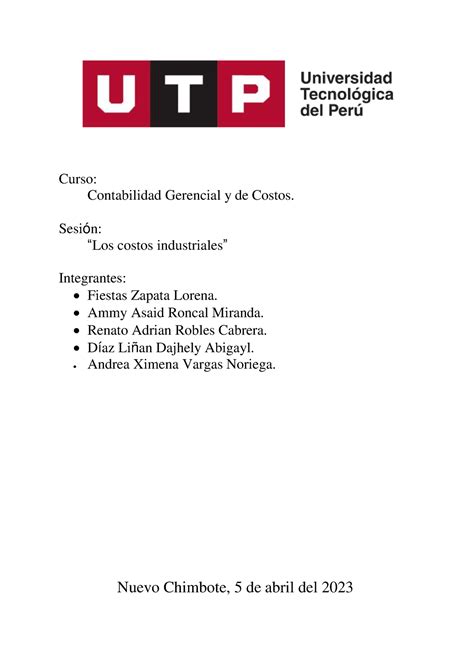 Actividad 2 1 Actividsd Curso Contabilidad Gerencial Y De Costos