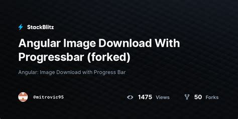 Angular Image Download With Progressbar Forked Stackblitz