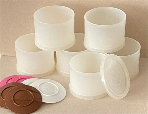 Vintage Tupperware Ice Cream Sandwich Maker 13 Pieces Total 6