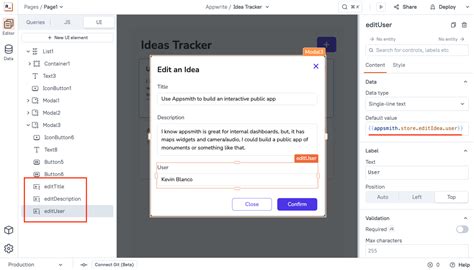 creating an ideas tracker app using appwrite appsmith part 2