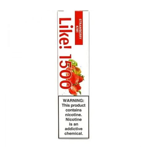 Joyetech Like 1500 Strawberry Kiwi Полуниця з ківі купити
