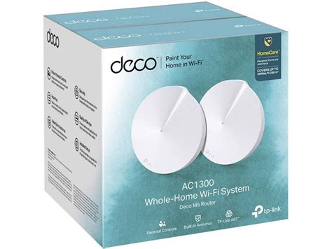 Sistema Mesh Tp Link Deco M5 2 Unidades Ac1300 Dual Band Worten Pt