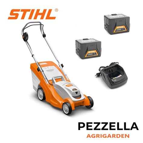 RASAERBA STIHL RMA 339 02 BATTERIE AK 30 CARICABATTERIA AL 101