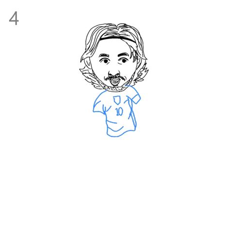 How To Draw Luka Modrić Step By Step Easy Drawing Guides Drawing Howtos