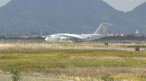 航空自衛隊美保基地C 2輸送機の部品落下 半年間で3件発生 スクリューやワッシャー TBS NEWS DIG