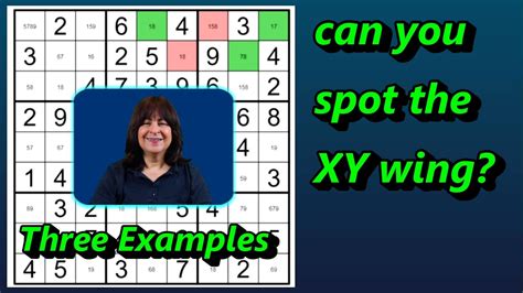 The XY Wing A K A The Y Wing A Useful Sudoku Solving Technique When