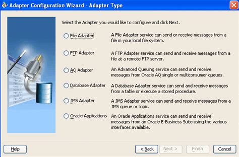 Introduction To Oracle Adapters For Files FTP Databases And Enterprise Messaging
