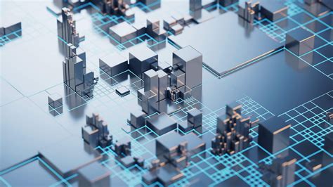 Metallic Cube Circuit Board 3d Rendering 33835745 Stock Video At Vecteezy