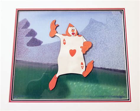 Original Walt Disney Production Cel On A Color Copy Background From