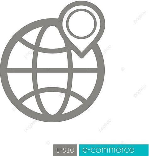 帶有位置標記的地球圖標孤立的地圖點 向量 孤立 地图 观点向量圖案素材免費下載，png，eps和ai素材下載 Pngtree