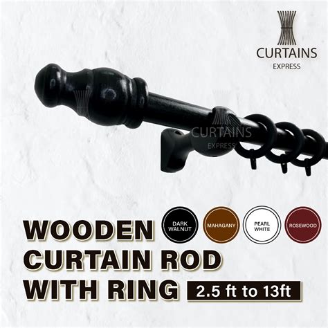 【𝐏𝐚𝐥𝐢𝐧𝐠 𝐌𝐮𝐫𝐚𝐡】kayu Langsir Batang Langsir Curtain Rod Wooden