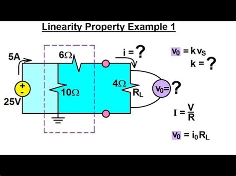 Electrical Engineering Ch 4 Circuit Theorems 3 Of 35 Linearity