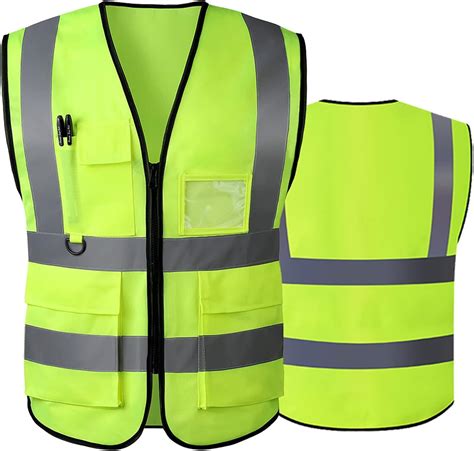 Multipocket Reflector Vest Geoscope Instruments