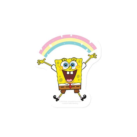 Spongebob Squarepants Rainbow Magnet Paramount Shop