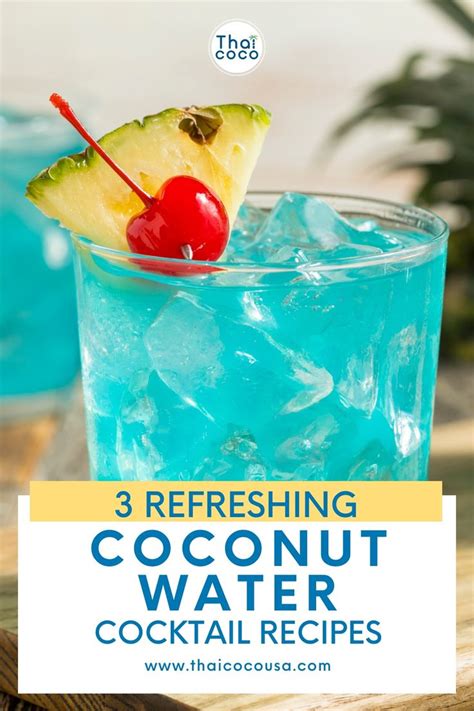 Coconut Water Cocktail Recipes Coconut Water Cocktail Coconut Water