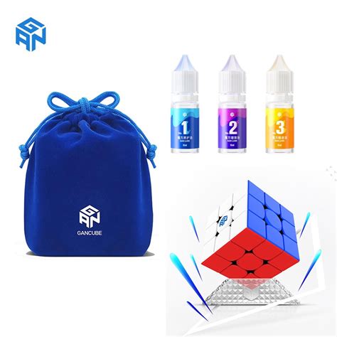 Gancube Original Gan Lube Professional Speed Cube Lube Lubricant Oil Cube Gan Bag Cube