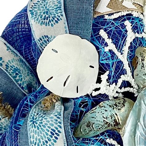 Capiz Shell Sea Turtle Blue Burlap Beach Coastal Nautical Etsy