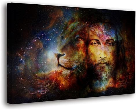 Ksiw Jesus Wall Decor Christian Cross Wall Home Posters Judah