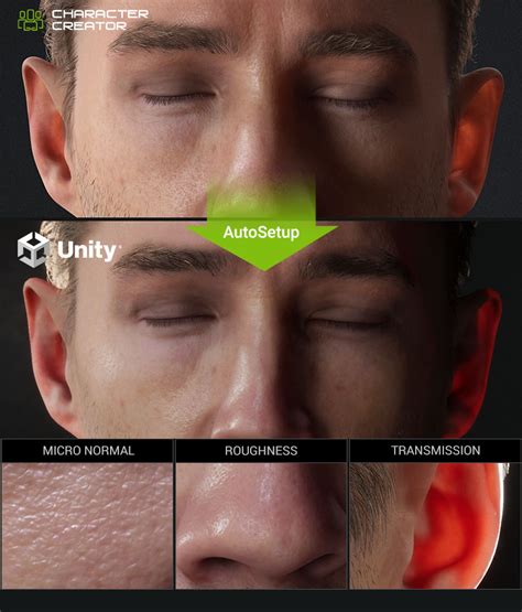 auto setup for unity character creator