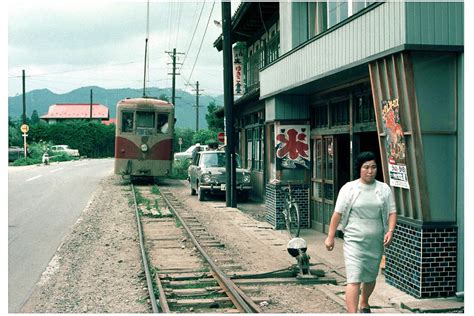 Old Trains Street Photo Japan History