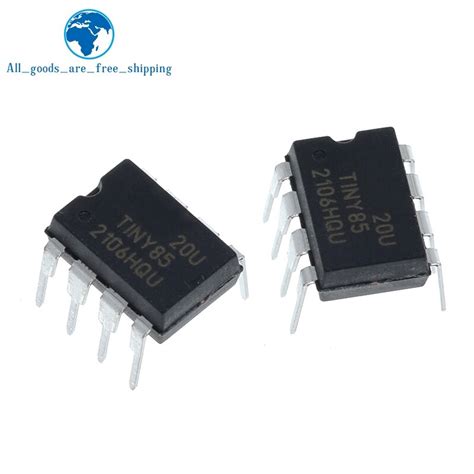 Attiny85 20pu Dip 8 Attiny85 Dip8 85 20pu Attiny85 20 Dip New And