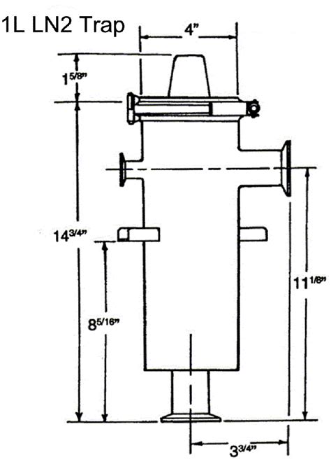 Traps 1l Ln2 Trap Dimensions