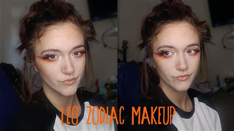 Leo Zodiac Makeup Zodiac Makeup Series YouTube