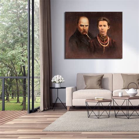 Купить картину Тарас Шевченко и Леся Украинка Разное в Киеве доступная цена в Украине фото