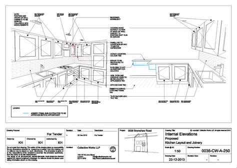 Kitchen Drawing Modern Kitchen By Collective Works Modern Homify