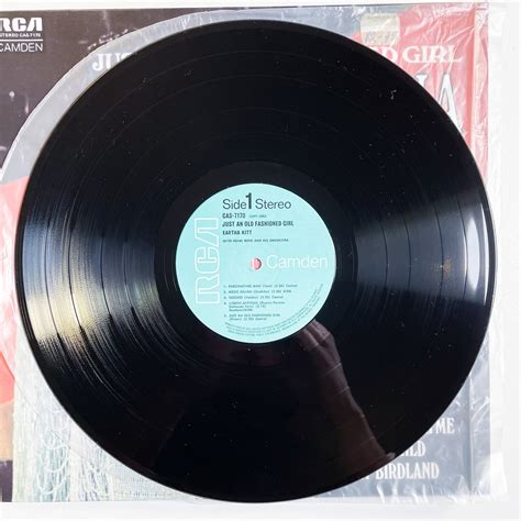 Eartha Kitt With Henri René And His Orchestra Just An Old Etsy