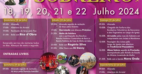 Sobreiro Mafra Festas Em Honra De S Sebastião E Nª Srª Da Saúde